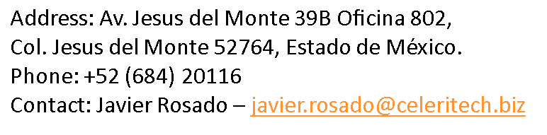 Contact Us • CeleriTech